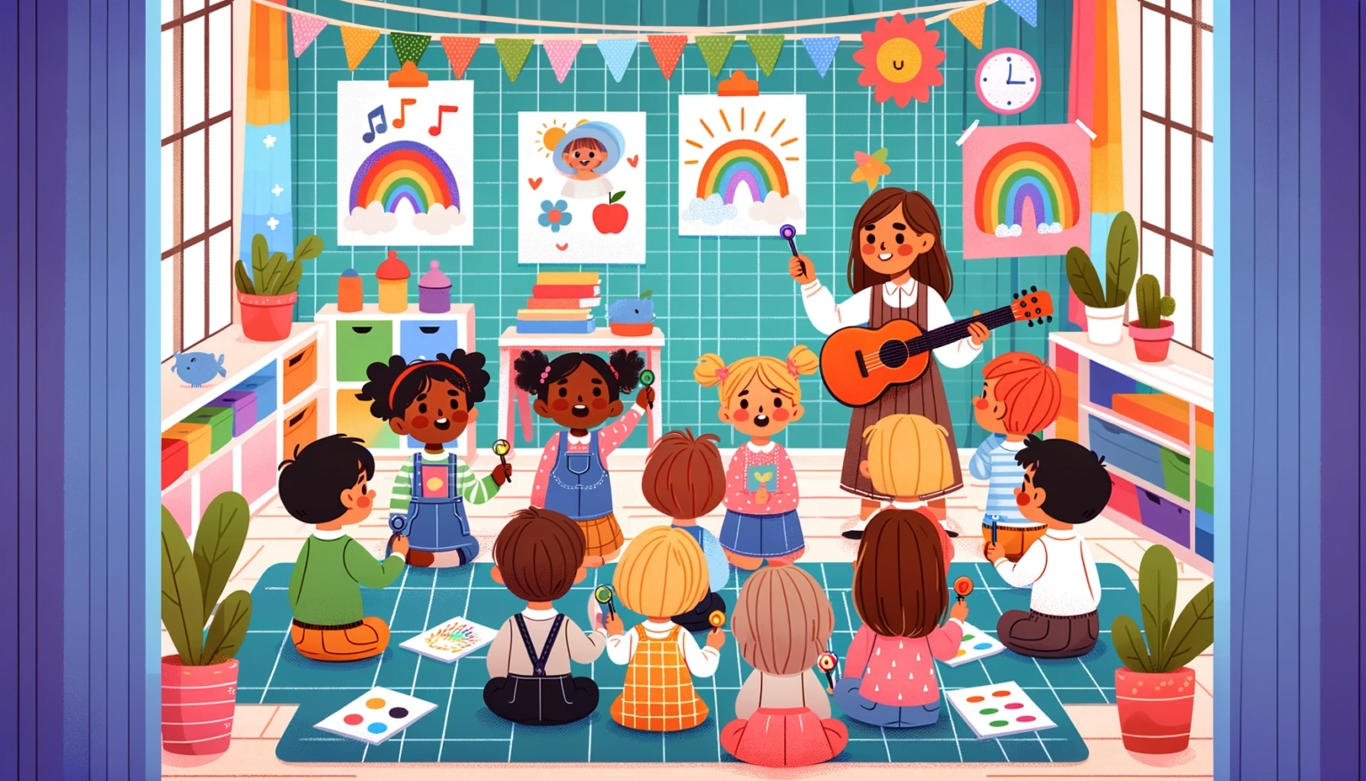 11 Preschool Songs about Colors - Preschool Education