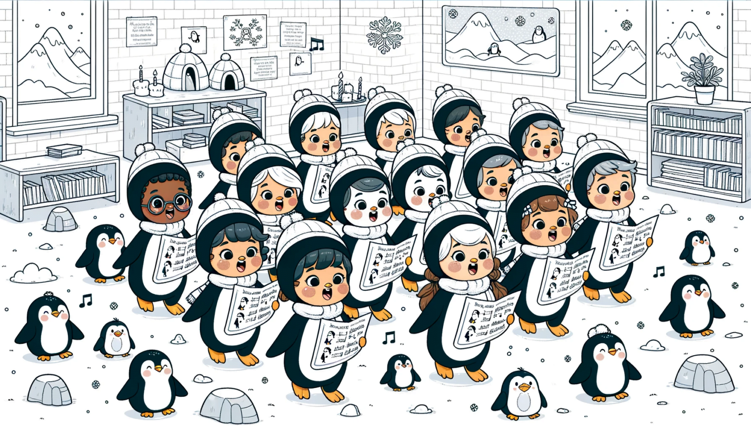 19 Penguin Songs for Preschoolers - Preschool Education